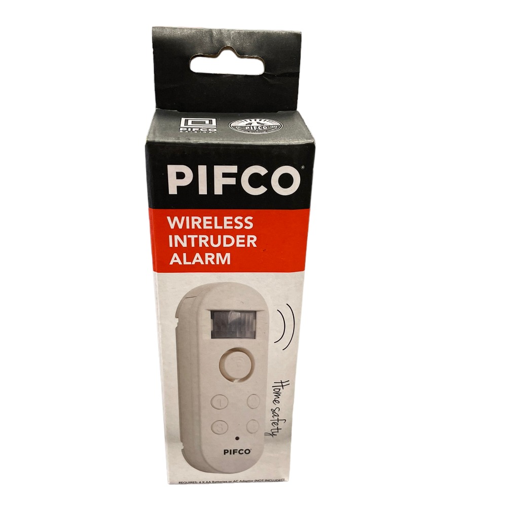 New PIFCO Wireless Intruder Alarm with PIR Motion Sensor - Own4Less